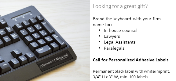 Introducing LegalBoard - The Only Legal Specific Keyboard
