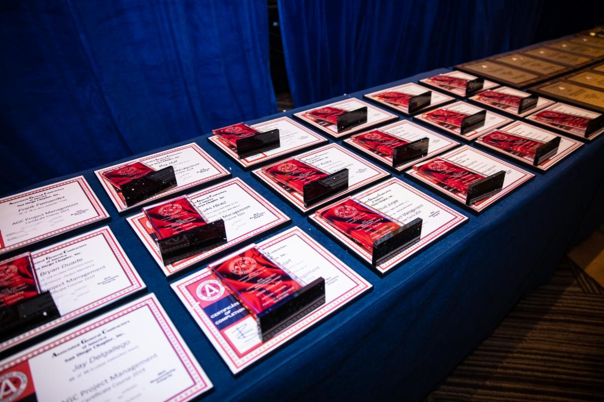 AGC San Diego 2023-2024 Construction Project Management Certificate ...