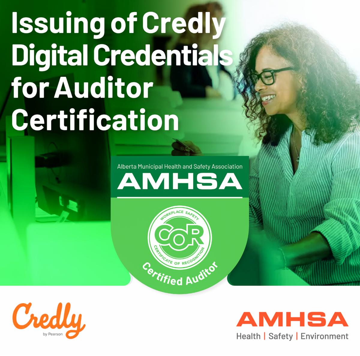Issuing of Credly Digital Badges for Auditor Certification