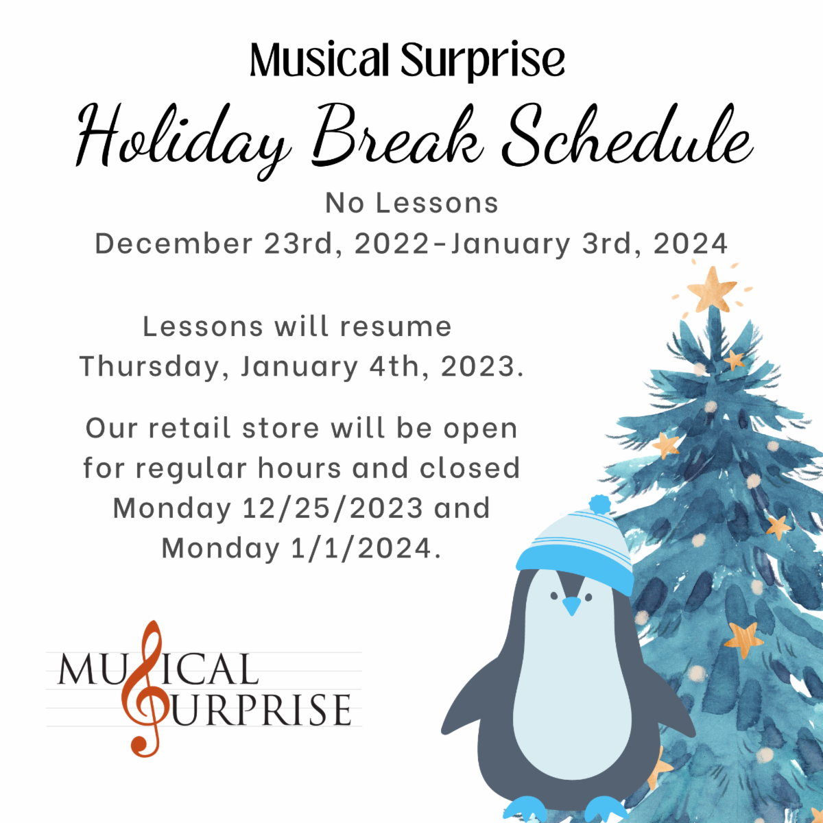 Musical Surprise Newsletter