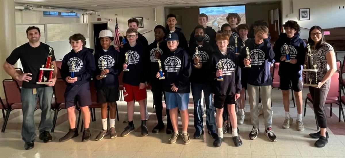 St. Mary's Saints CYO Boys Basketball SSPSL & RCAB Champions