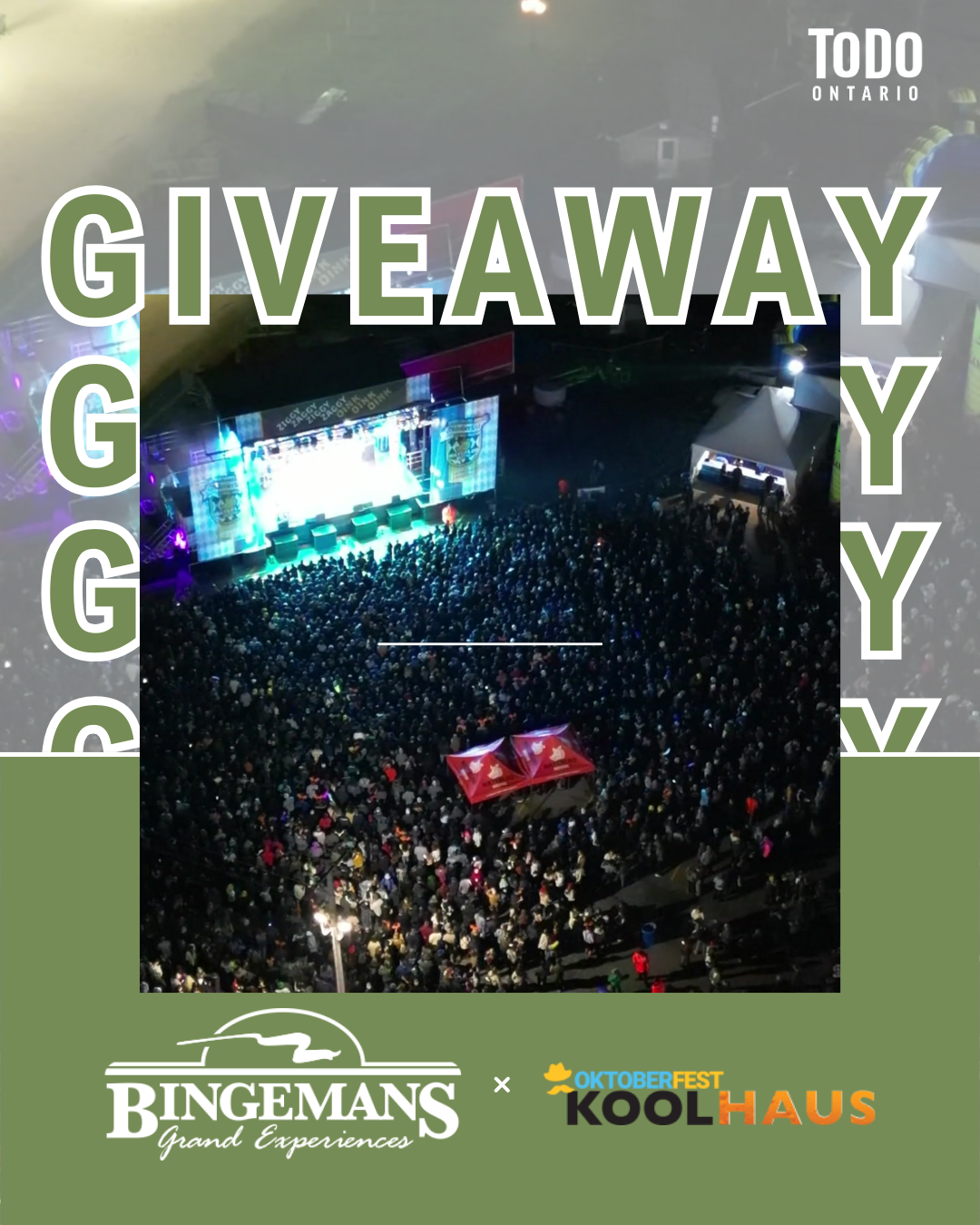 NEW GETAWAY GIVEAWAY LAUNCHED