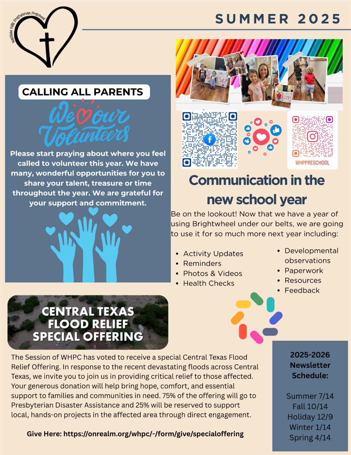 WHPP Summer Newsletter