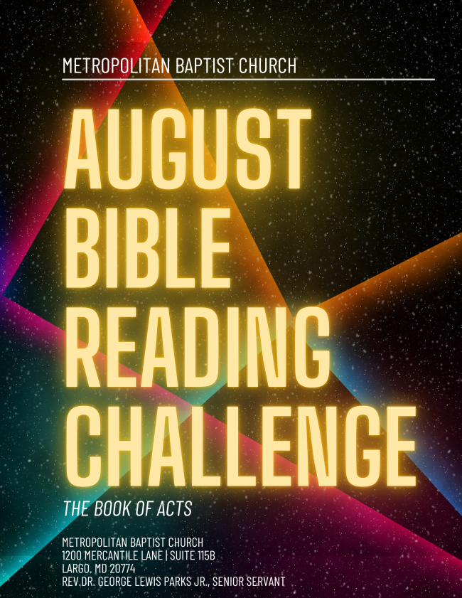 Our August Bible Reading Plan + Introducing the "Witness List"
