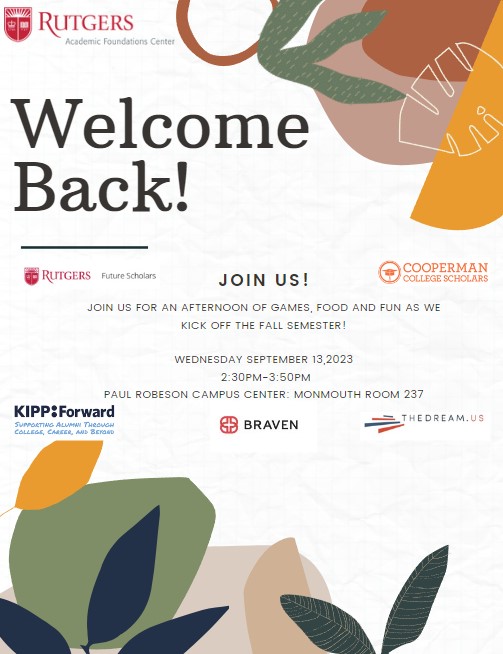 RFS EVENTS THIS WEEK