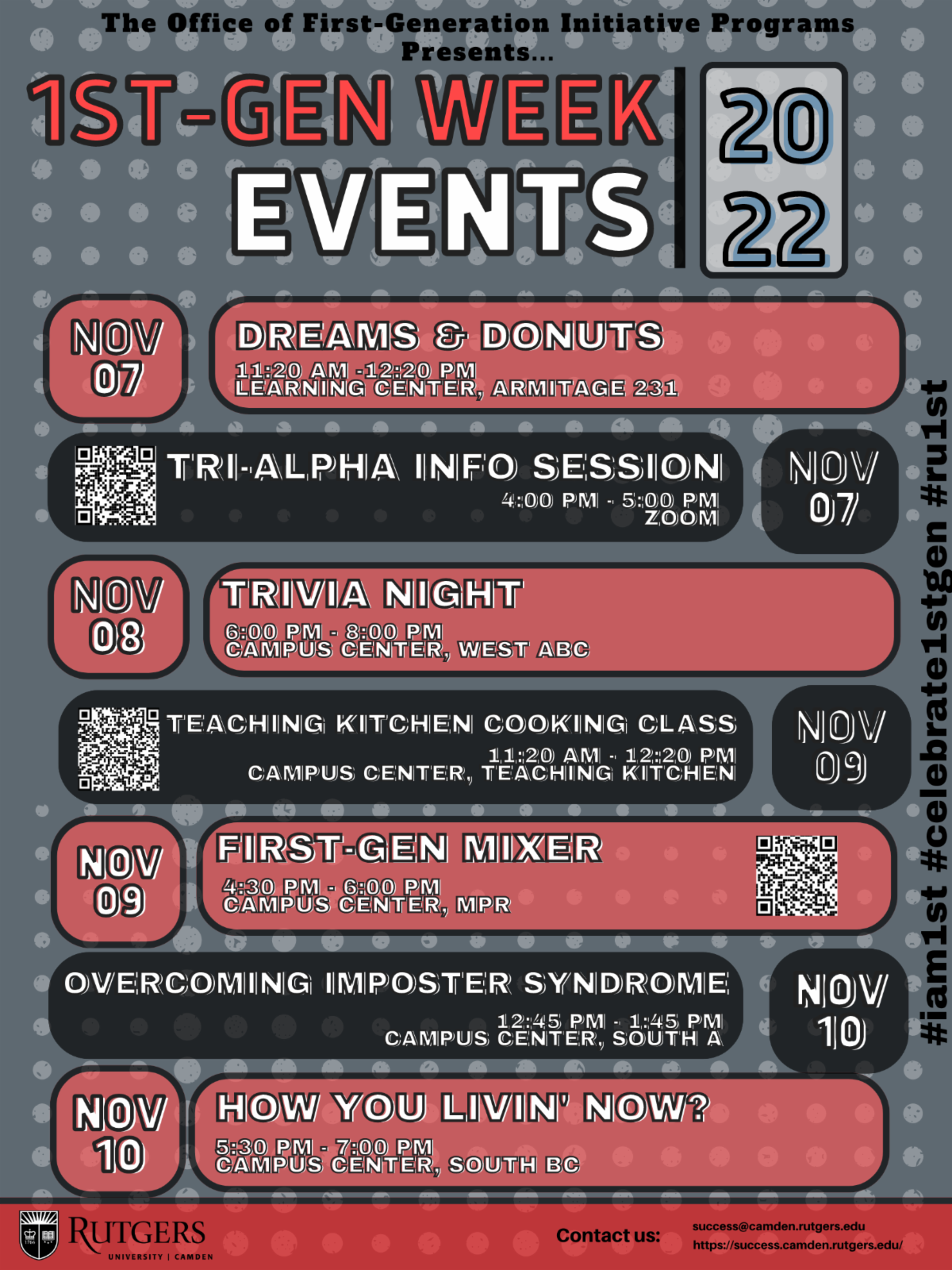 This Week: RFS IMPORTANT REMINDERS!