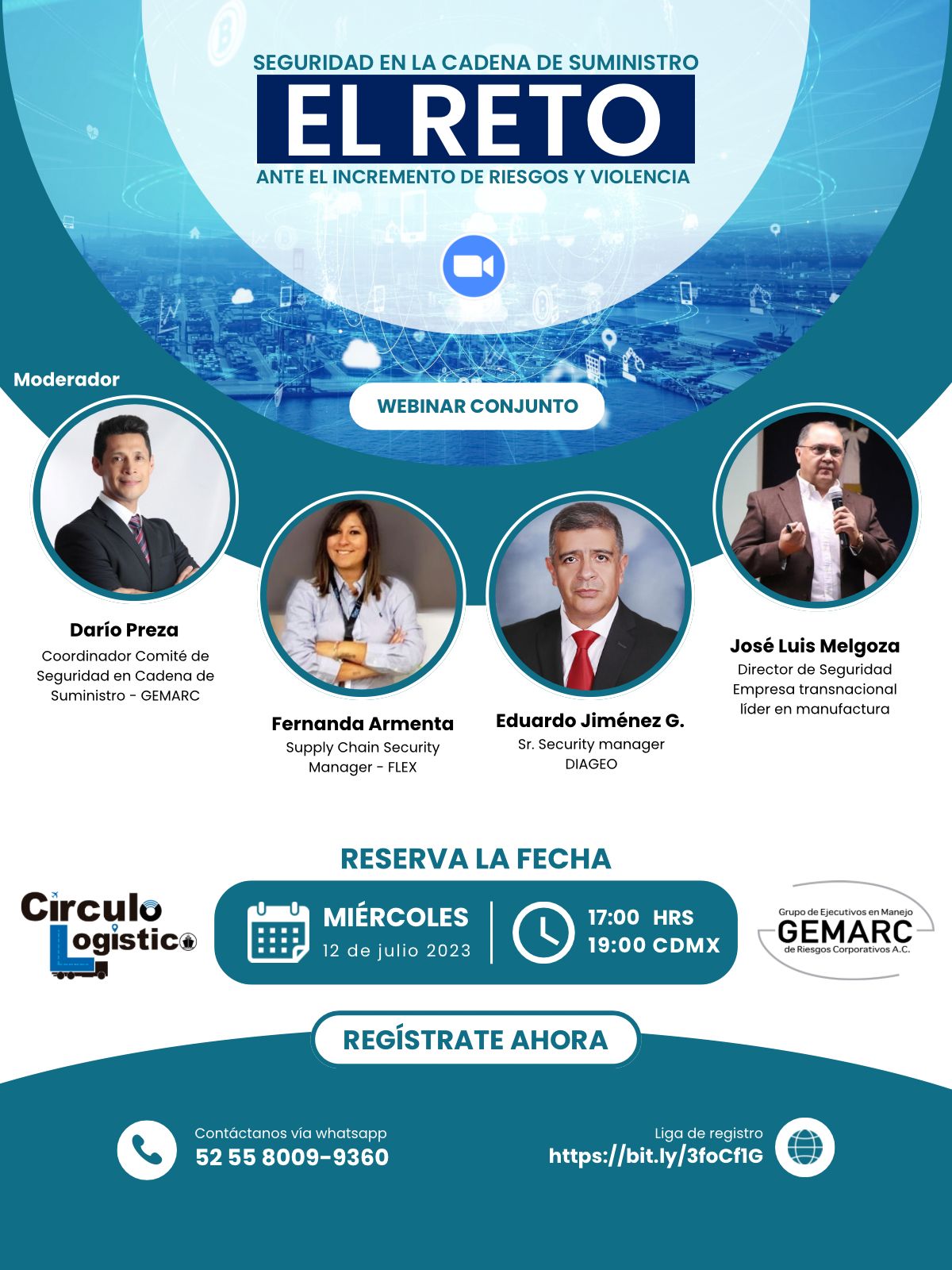 Registro confirmado🔵Seguridad en la cadena de suministro: "El reto ...