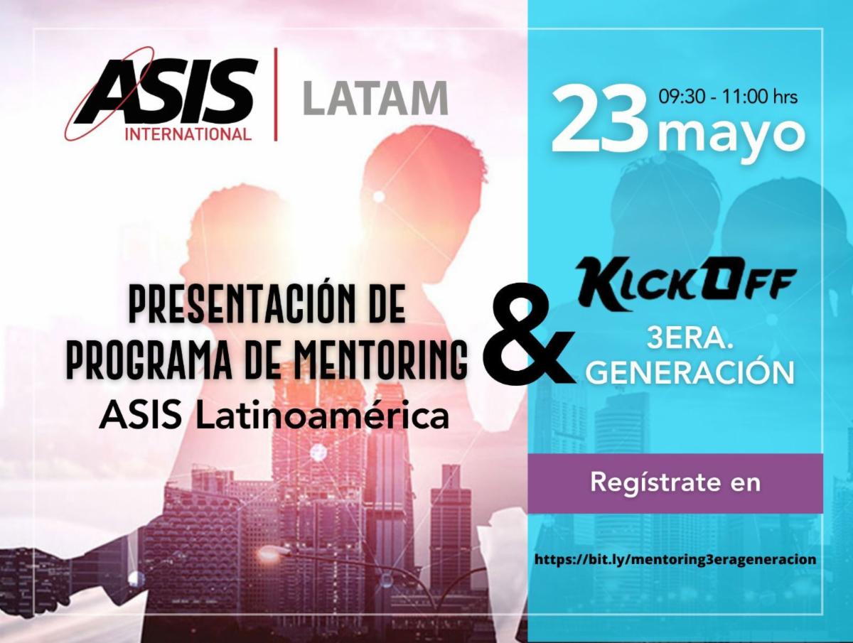 Nos vemos mañana!🔥Link de acceso Lanzamiento de Mentoring program ASIS ...
