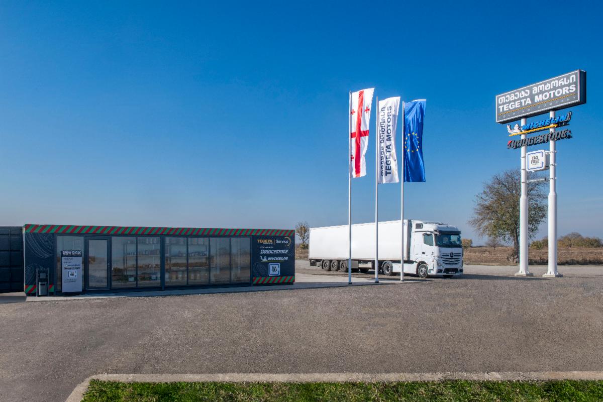 Tegeta - the largest importer of tyres in the Caucasus region