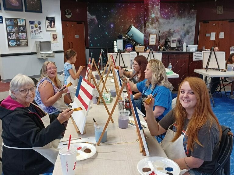 NO PAINT BRUSH NEEDED! (we have one for you)