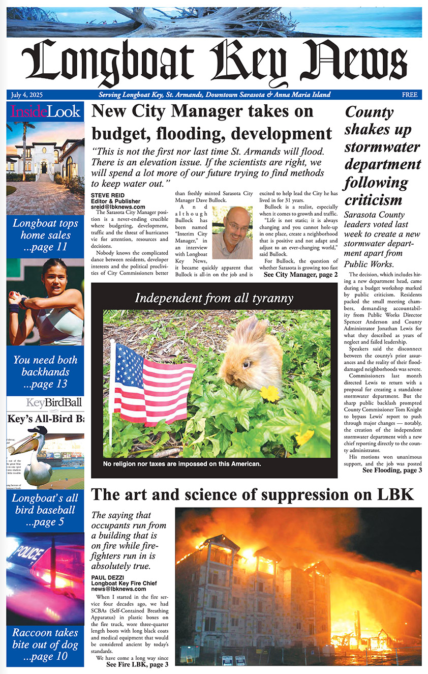 READ THE LATEST LONGBOAT KEY NEWS ONLINE