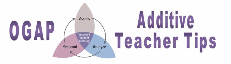 OGAP Additive: Using Bead Strings to Build Fluency with Number Lines, 3 ...
