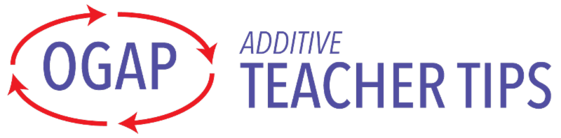 OGAP Additive: Understanding the Equal Sign, 5/22/18