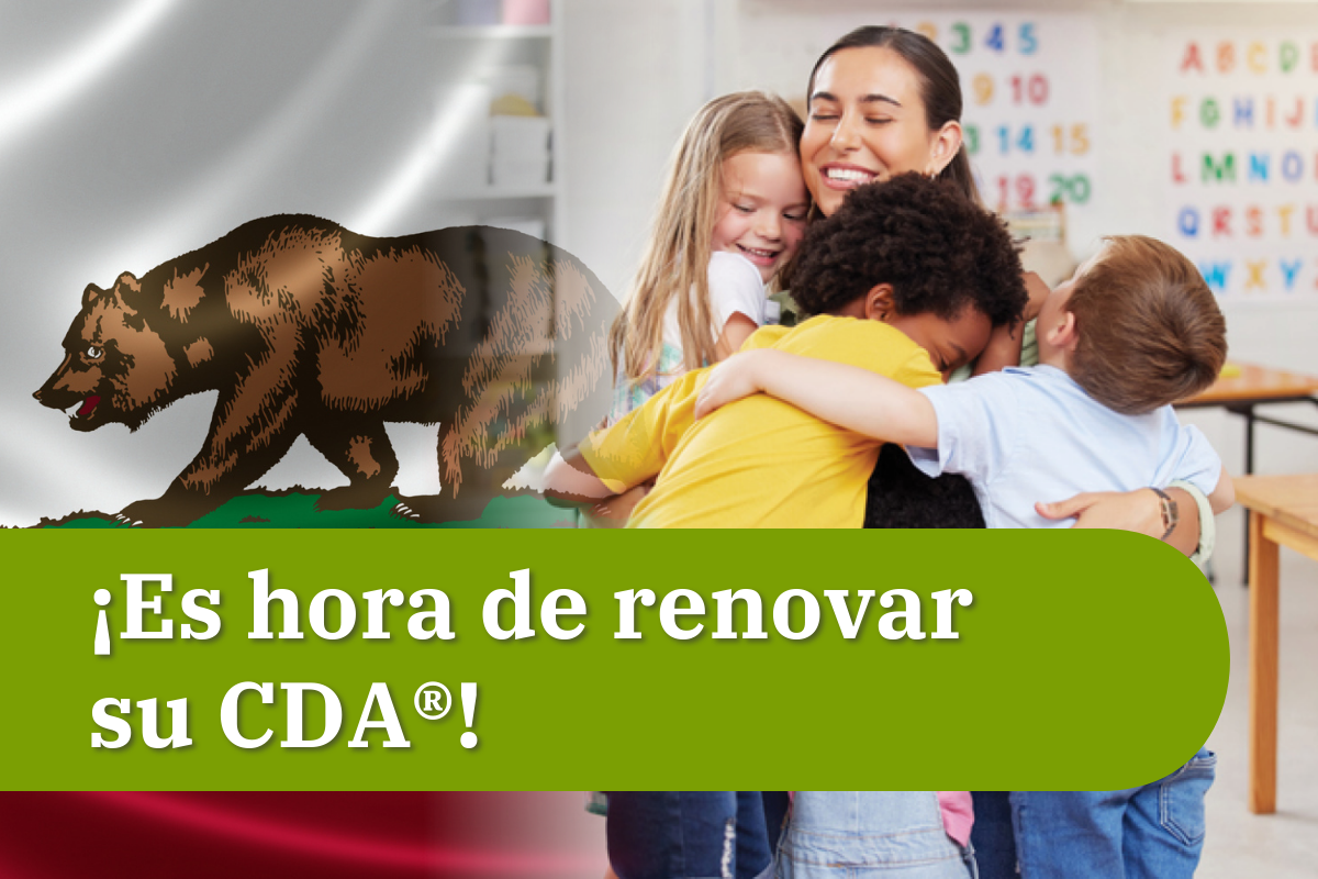 California, it's time to renew your CDA!