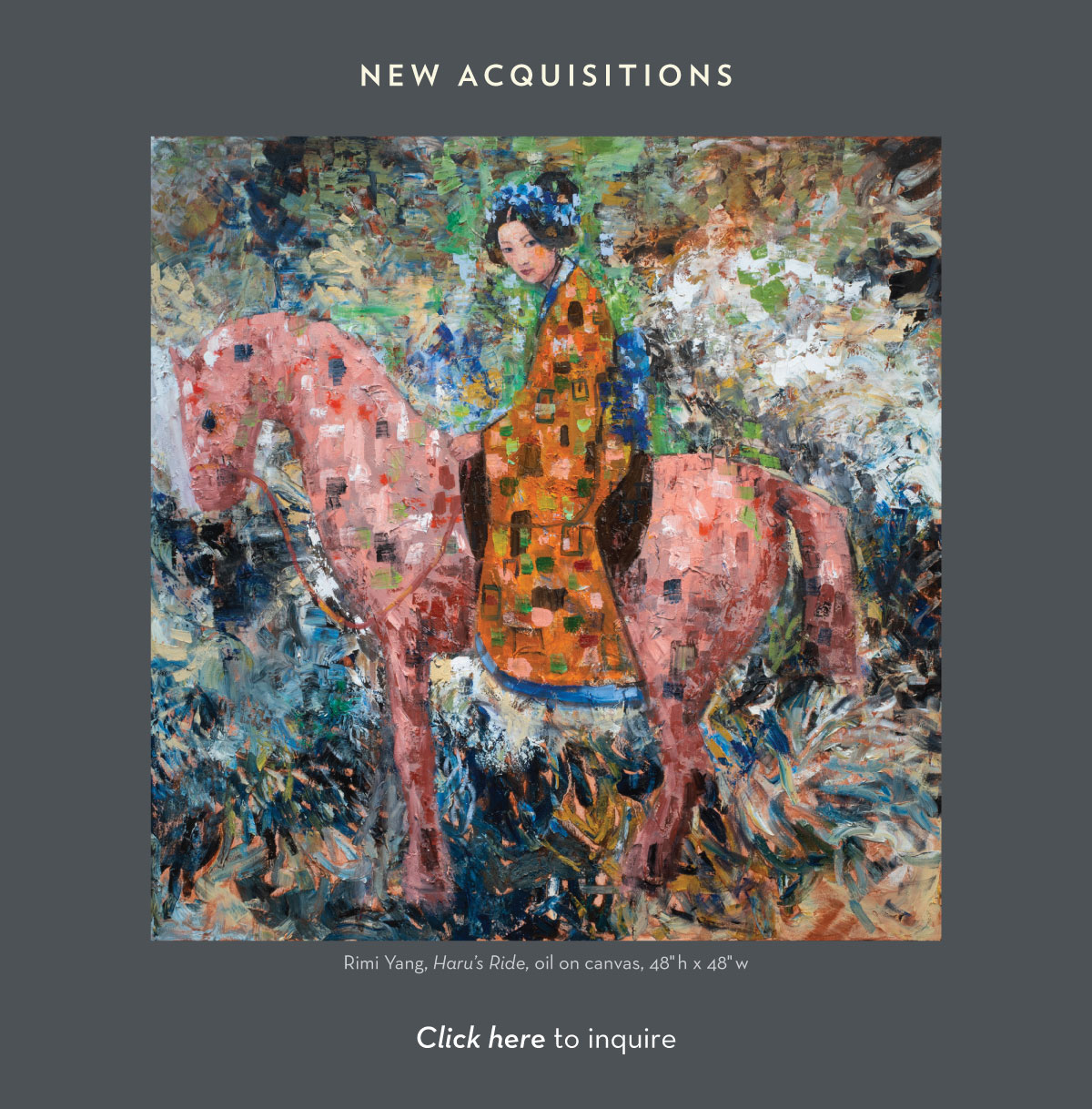 New Acquisitions: Rimi Yang, Dan Friday, and Tony Abeyta