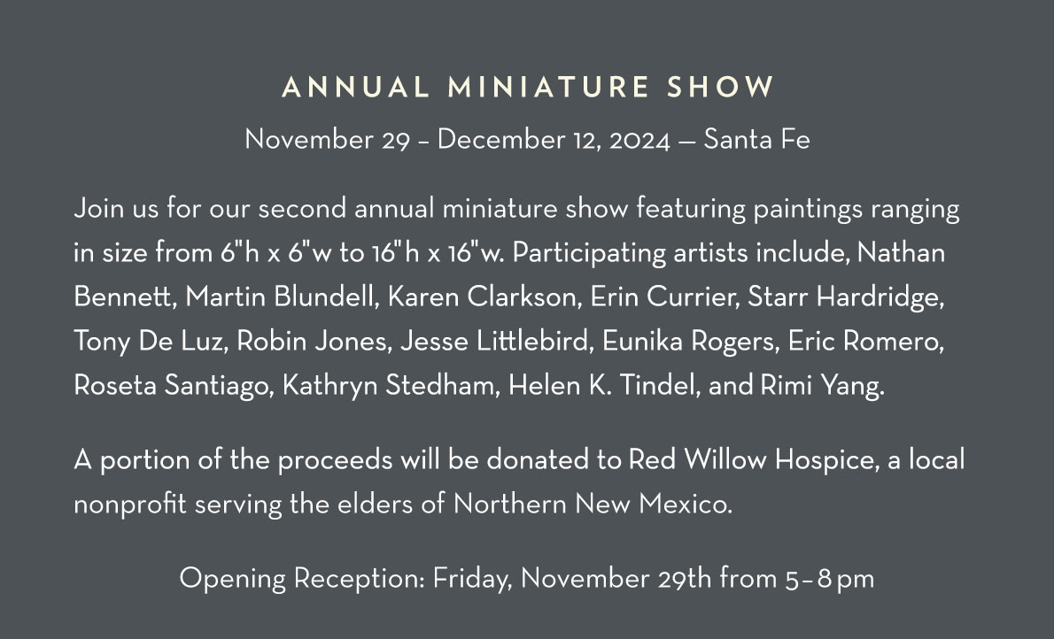 Small Works — Annual Miniature Show