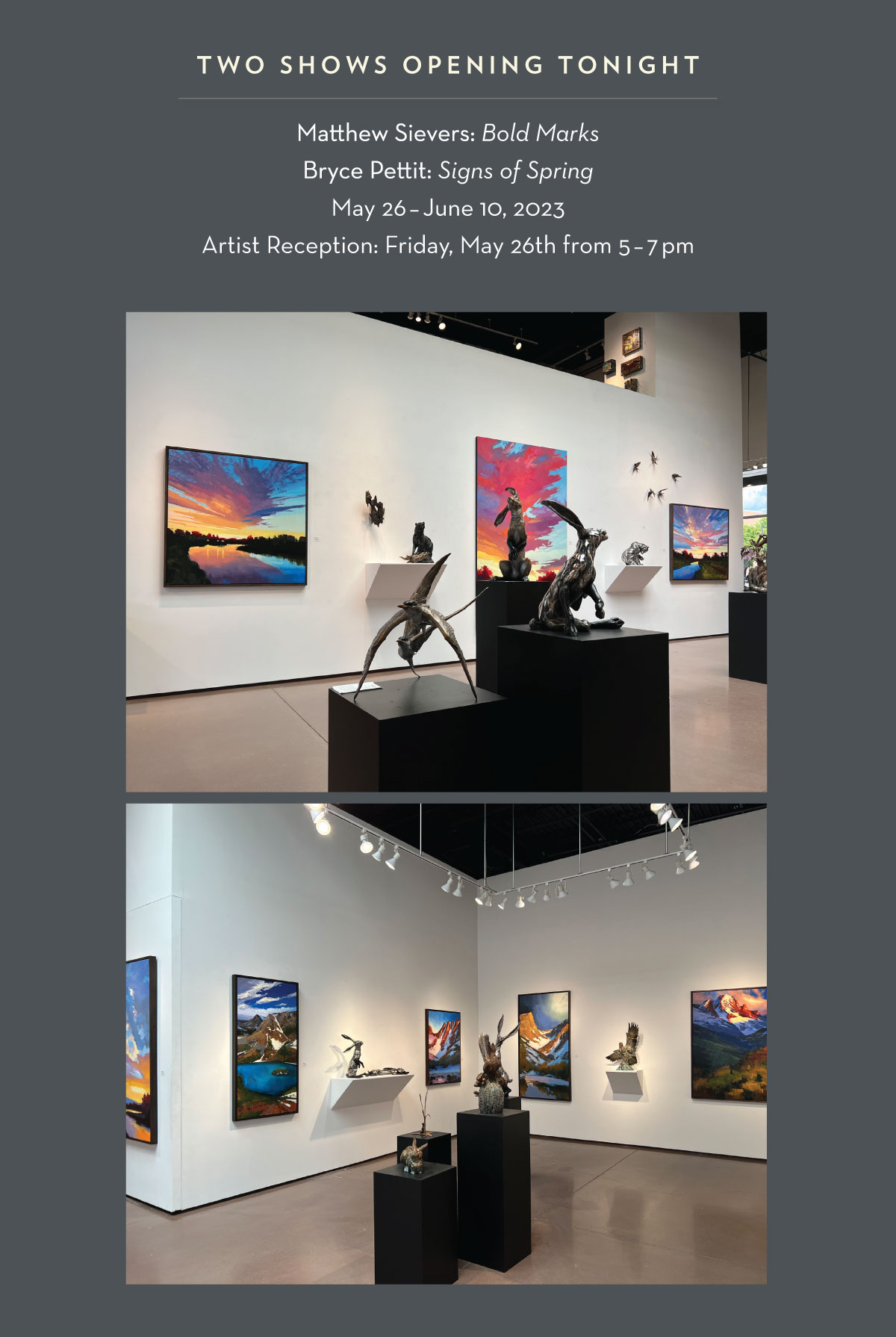 Two Shows Opening Tonight!