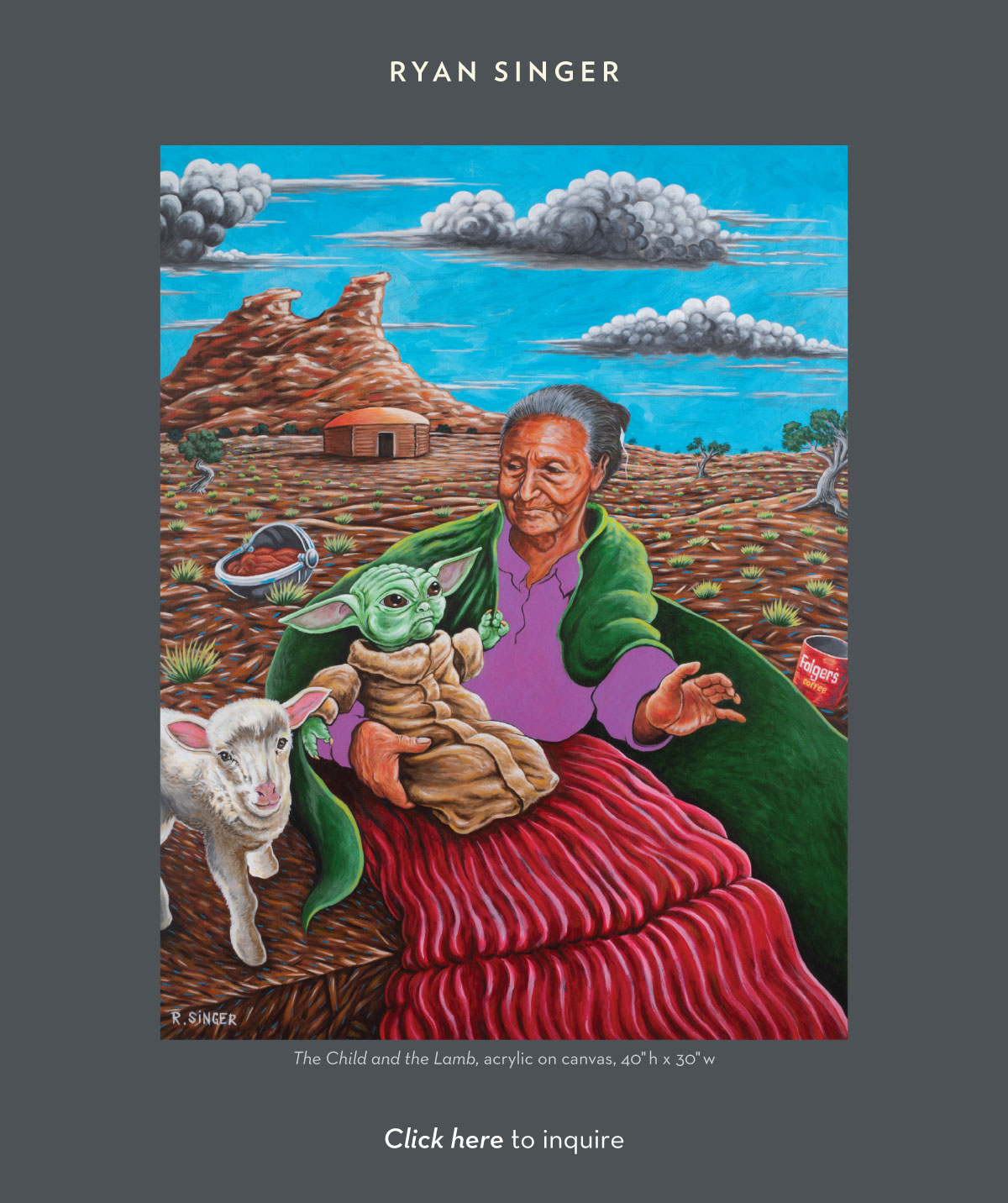 Ryan Singer, "The Child and the Lamb"