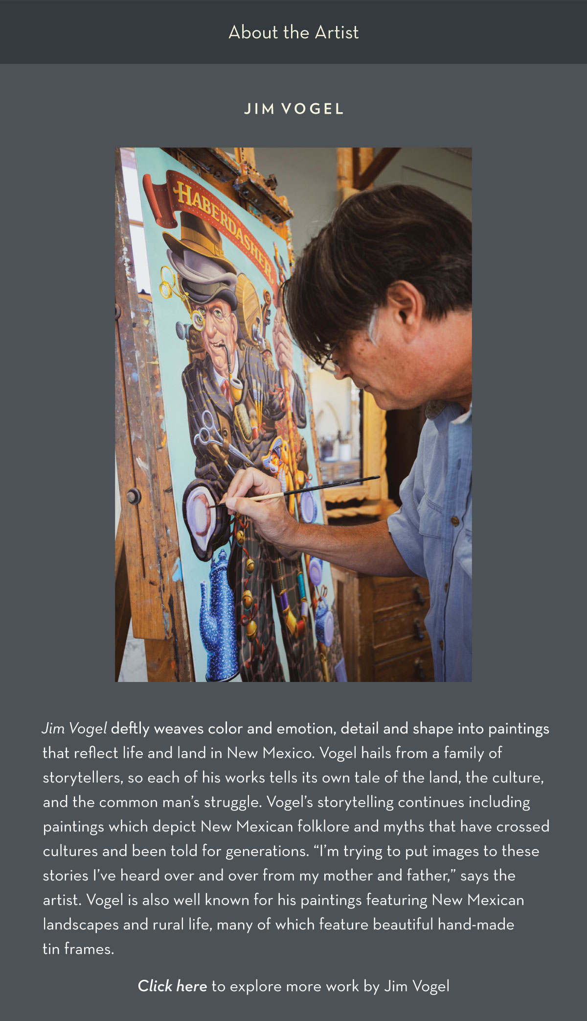 Jim Vogel | New Arrivals from Private Collections