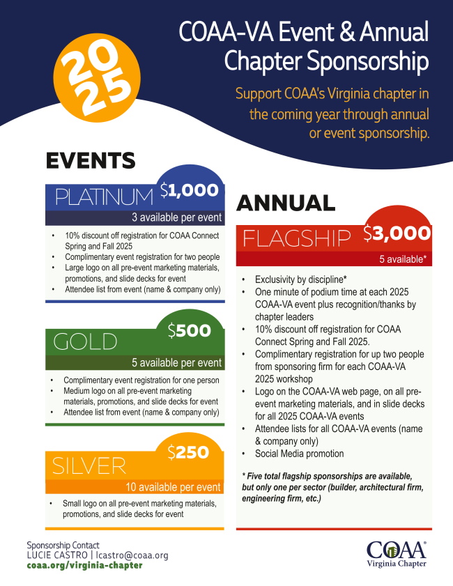 Get Ready! COAA-VA Fall Content is Coming Soon!