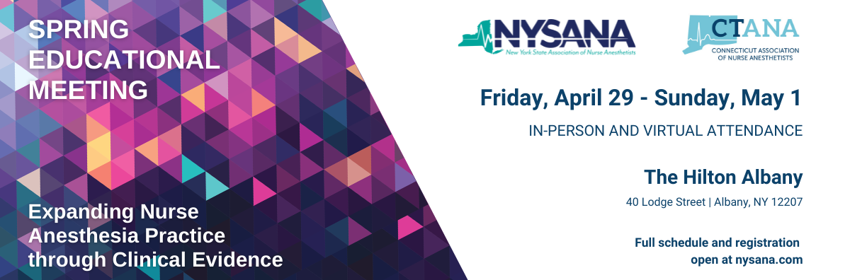 NOW OPEN: Spring Educational Meeting Registration!