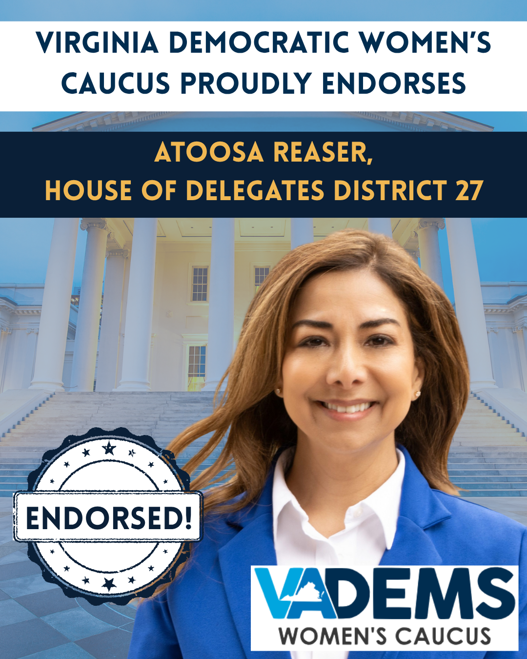 "Virginia’s Future is Female – Let’s Make It Happen!"