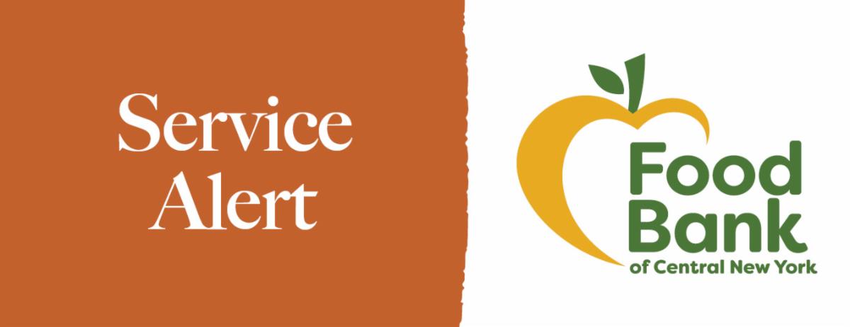 Service Alert: Mobile Food Pantry Cancelation