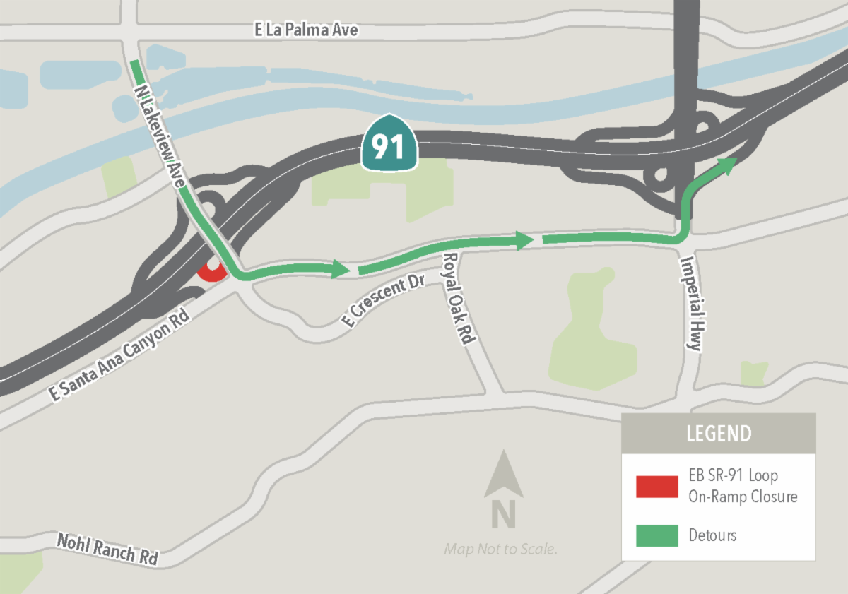Construction Alert - SR-91 (SR-57 to SR-55) Improvement Project