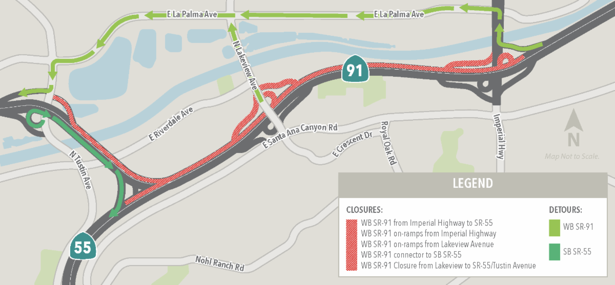 Construction Alert - SR-91 (SR-57 to SR-55) Improvement Project