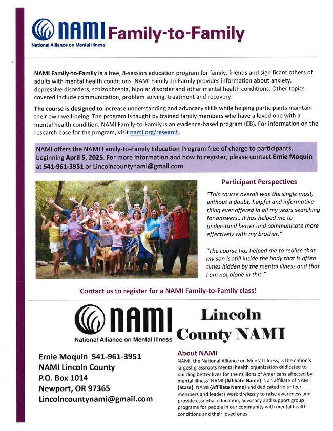 News and Resources from NAMI Oregon