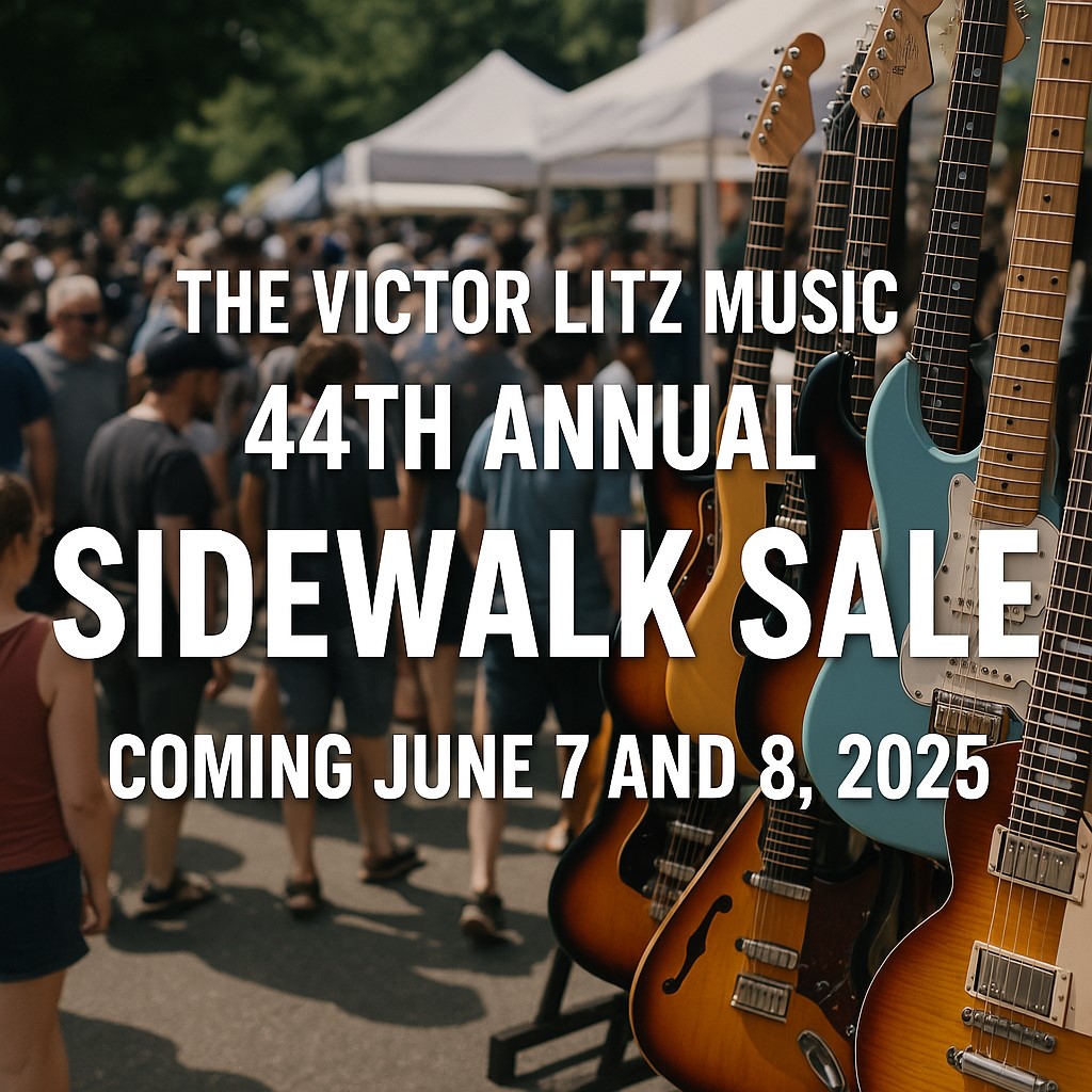 44th Musical Instrument Sidewalk Sale coming soon