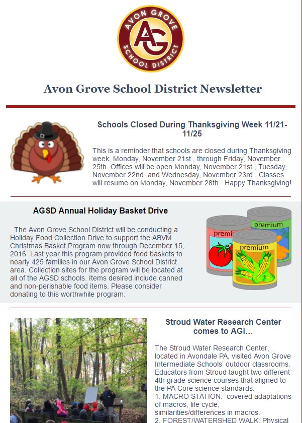 AGSD NEWSLETTER 12-2-16