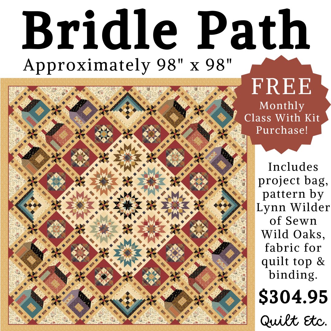 Upcoming Fall Classes At Quilt Etc. Plus 3 New Block Of The Month Quilts