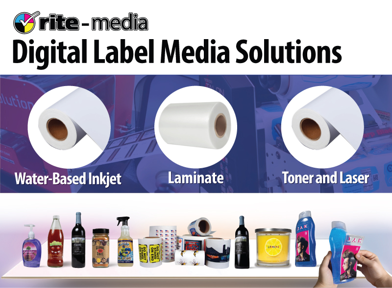 NEW Digital Media Label Solutions for Tabletop Label Printing Systems!