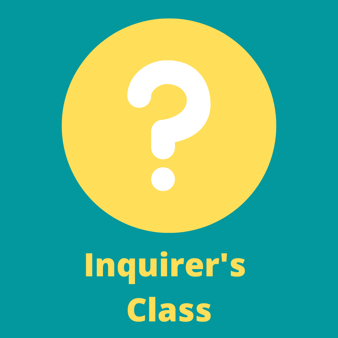 Inquirer's Class February