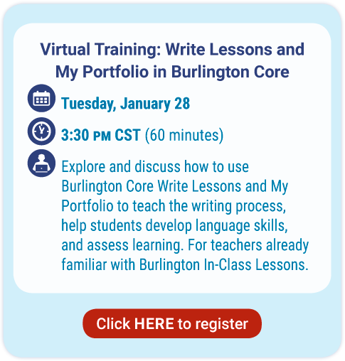 BurlingtonEnglish January 2025 Newsletter