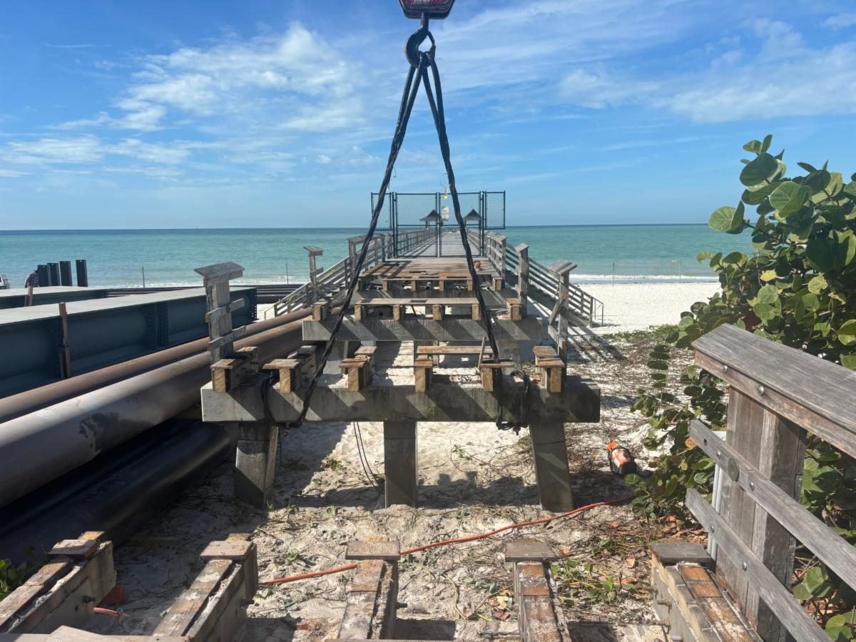 Your City at Work: Naples Pier Rebuild Project | March Update