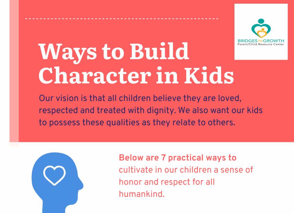 Ways to build character in children