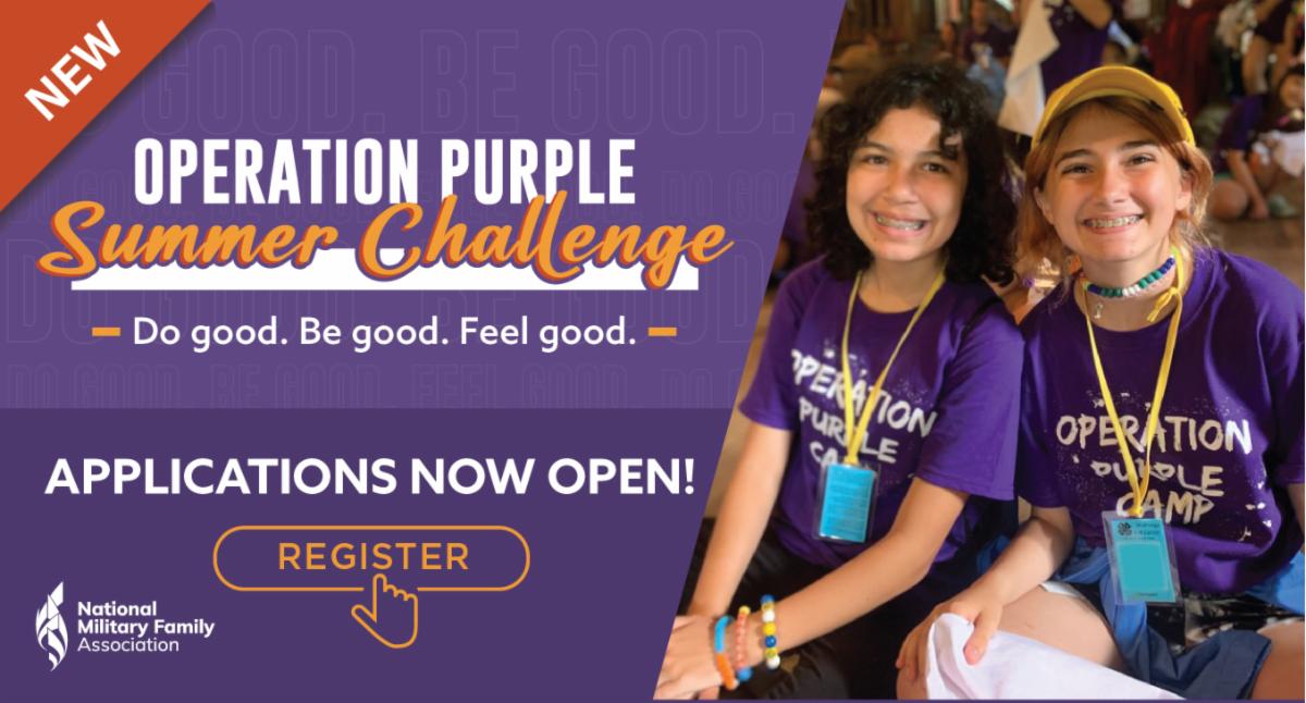 Register Now: Operation Purple Summer Challenge
