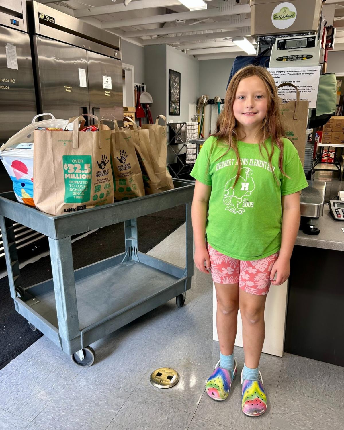 Thank you for responding to our plea for food donations!