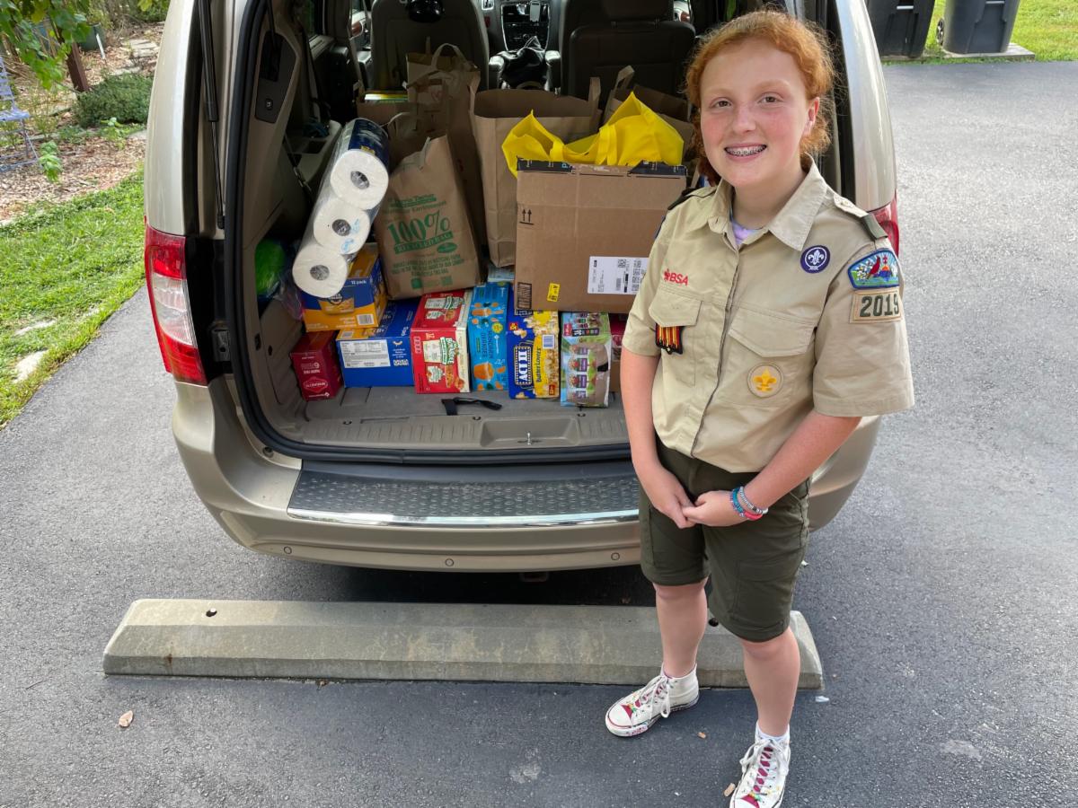 Thank you for responding to our plea for food donations!