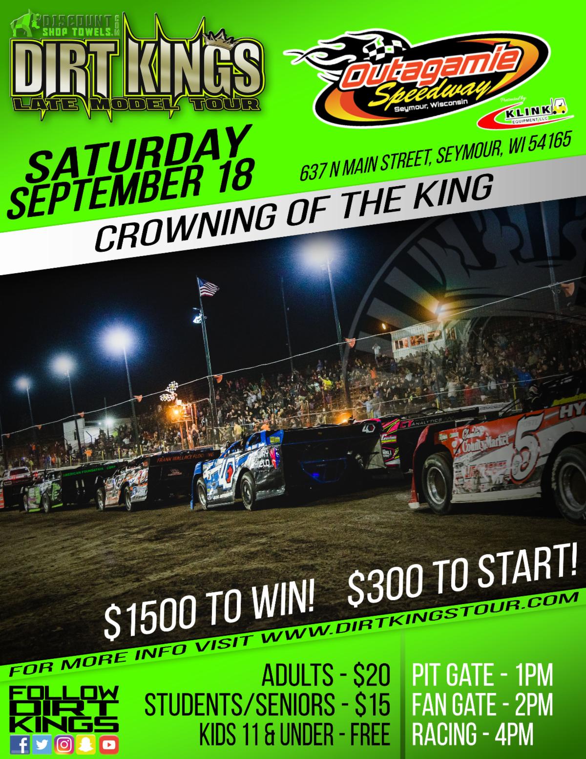 It all comes down to this Saturday at Outagamie Speedway!