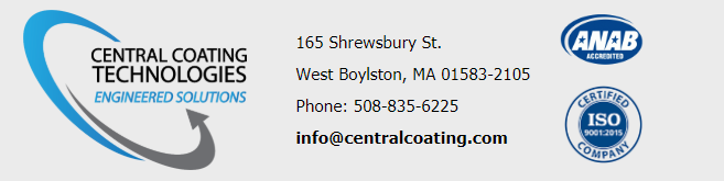 Central Coating Technologies: Come Visit Us at the Design 2 Part Show April 24th and 25th at ...
