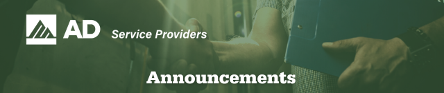 Your AD Service Provider Benefits Start Now 🚀