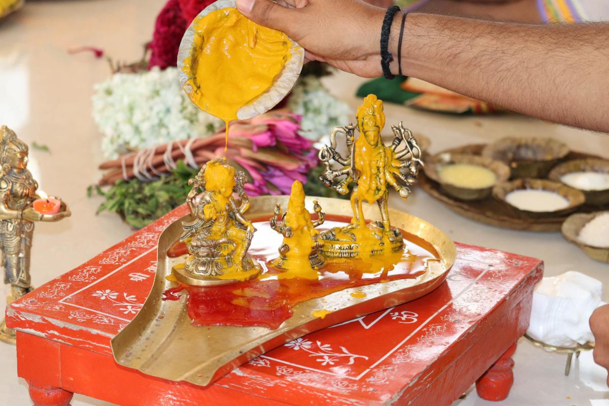 Puja.net - Navaratri Photos - Pune Temple Yagya
