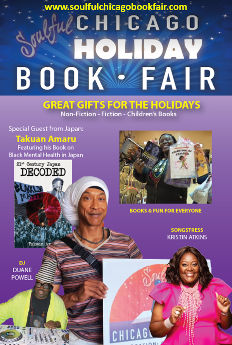 Literary LITness This Saturday at the Soulful Chicago HOLIDAY Book Fair!