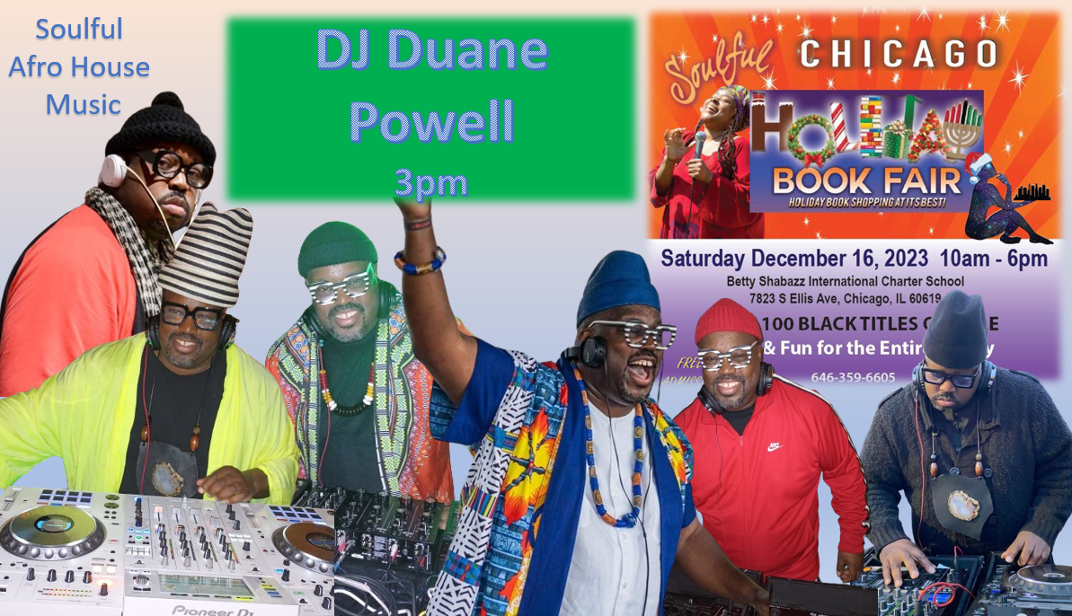Literary LITness This Saturday at the Soulful Chicago HOLIDAY Book Fair!