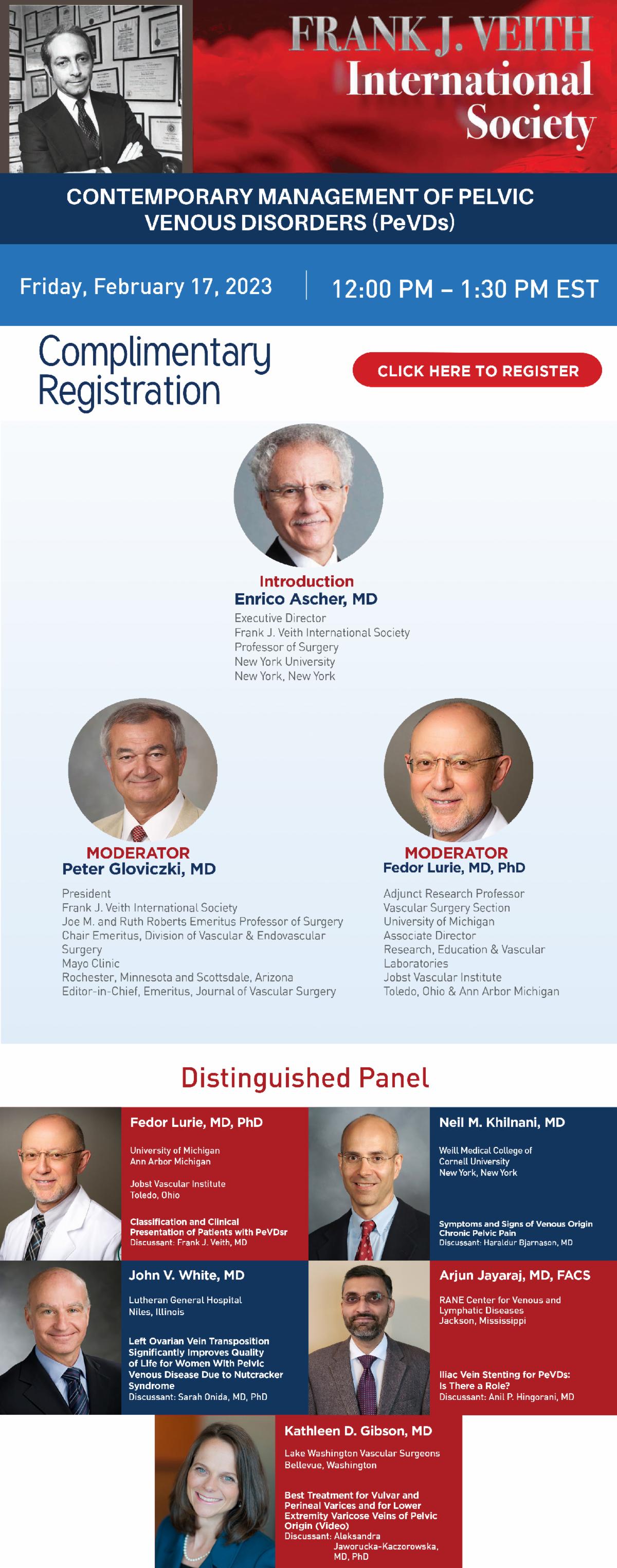 Contemporary Management of Pelvic Venous Disorders (PeVDs)