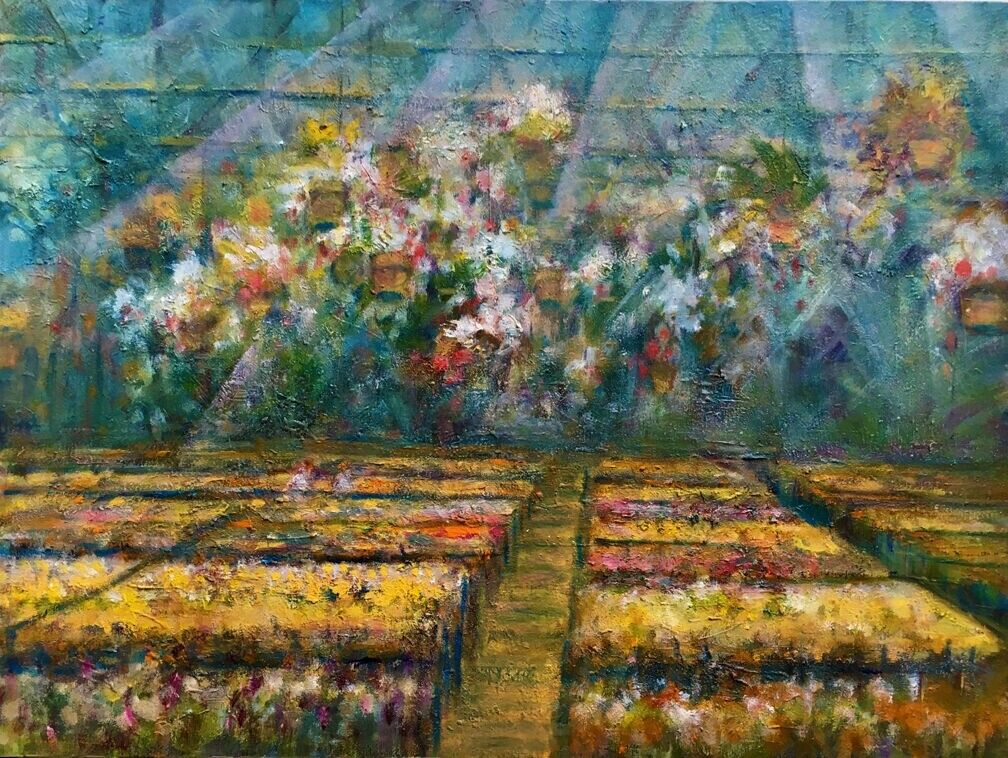 Floral Paintings by Hall Groat II