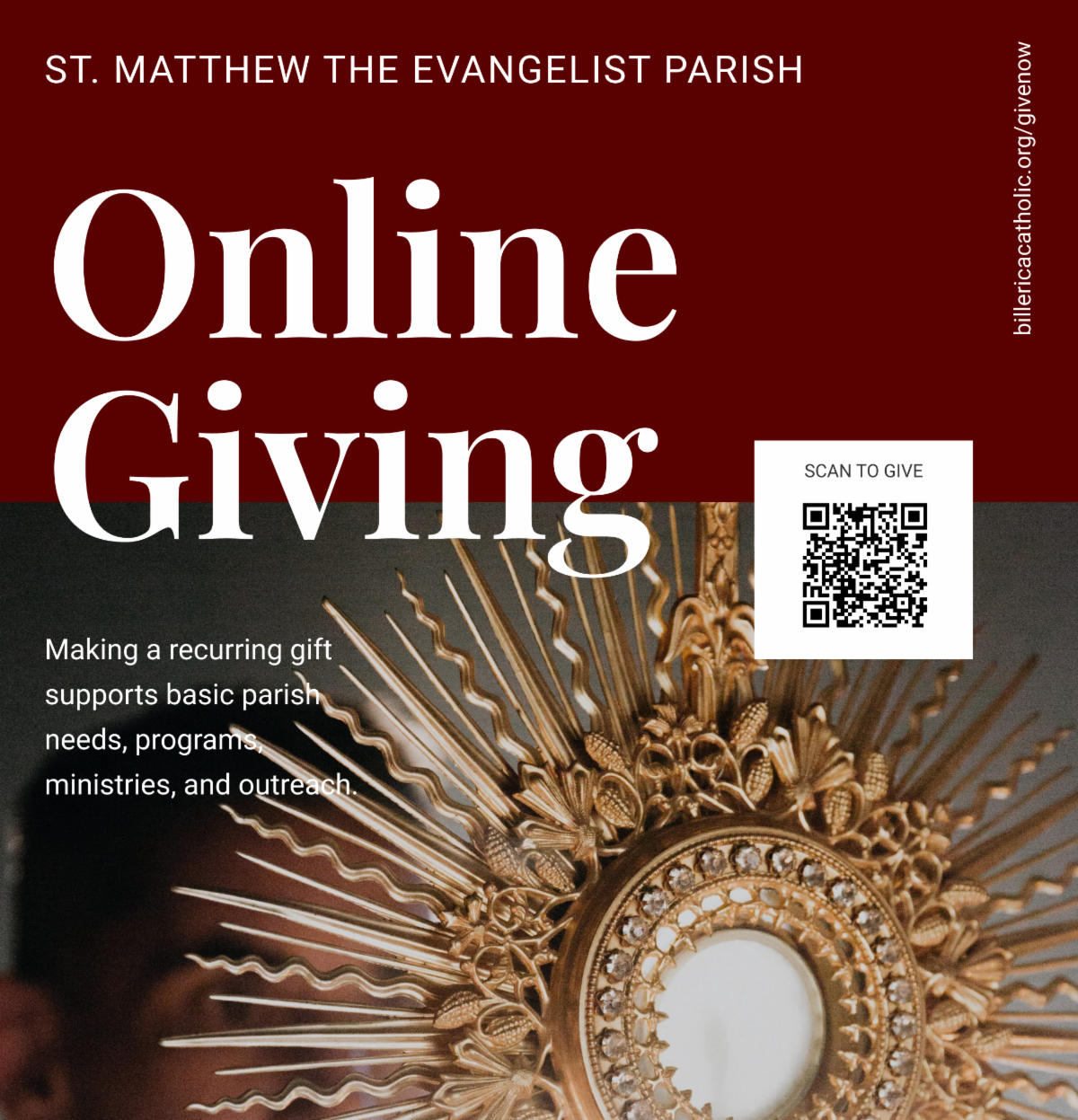 Parish Updates - New and Improved online Giving Platform is now up and ...